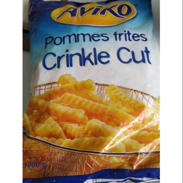 Jual Kentang Goreng Aviko Crinkle Cut 1 kg 1000 gr | Shopee Indonesia