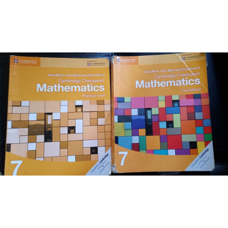 Jual Cambridge checkpoint Mathematics 7 Coursebook and workbook ...