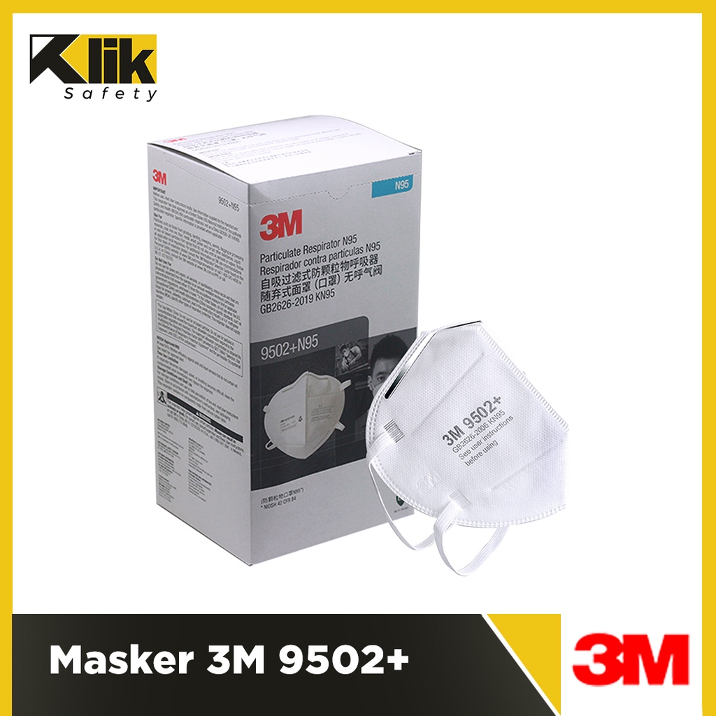 Jual Masker 3M 9502+ N95 KN95 Headloop isi 50pcs Original | Shopee ...