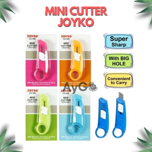 Jual MINI CUTTER JOYKO CU-506 / CUTTER LUCU / CUTTER WARNA | Shopee ...