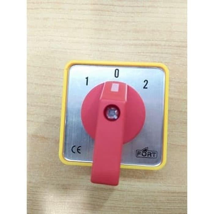 Jual Rotary Switch SA16 / SFT-20 Series SFT20-3-3 1-0-2, 3P Fort ...