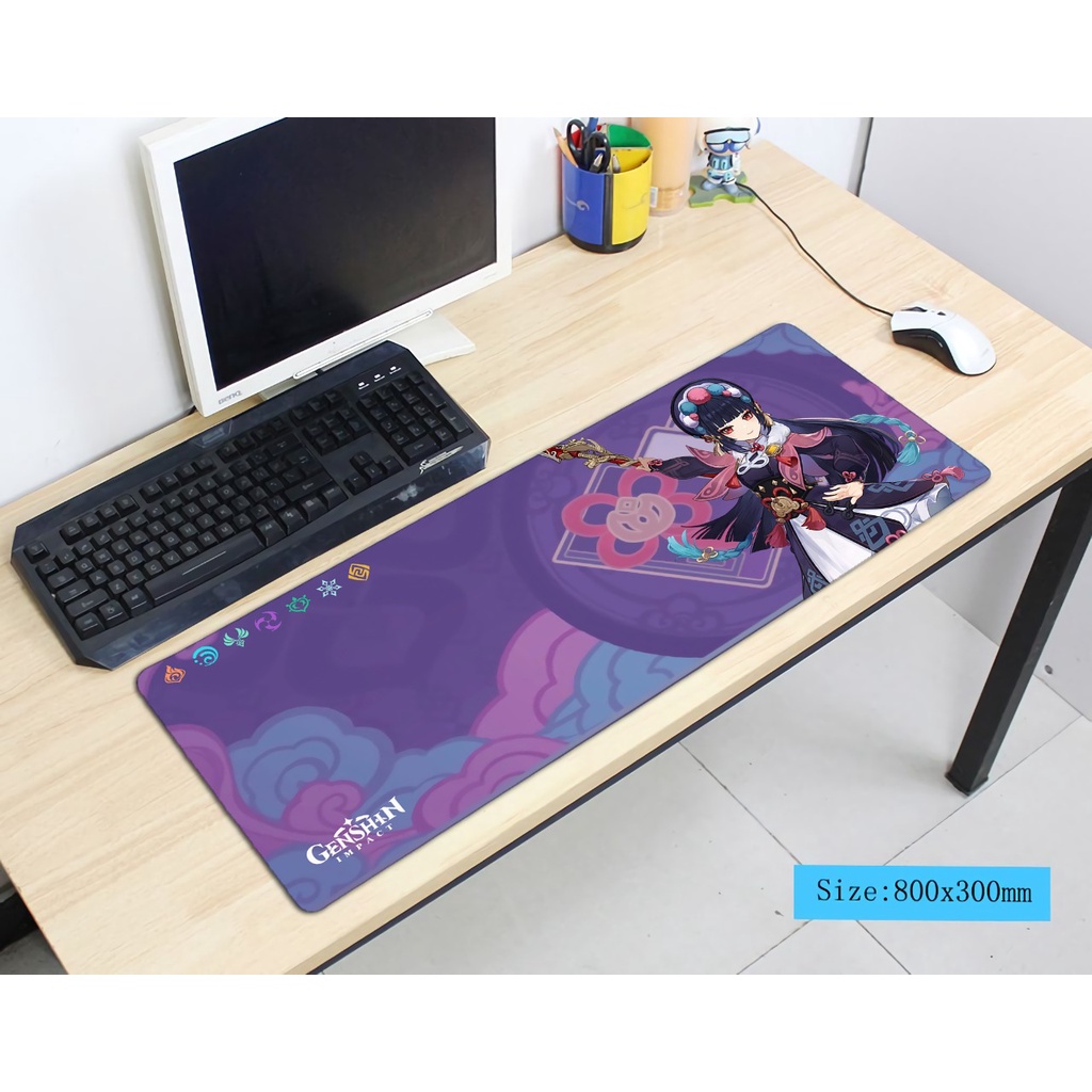 Jual Genshin Impact Gaming Mousepad Matt Anti-Slip High Resolution 2 ...