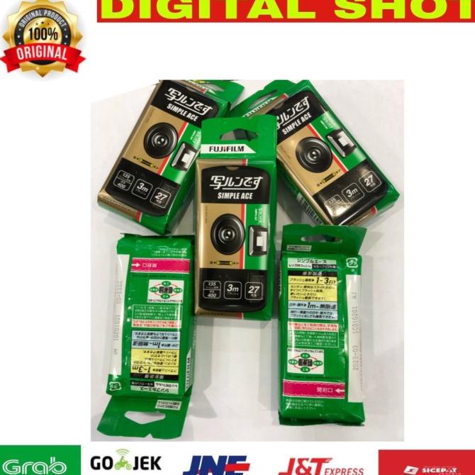 Jual Fujifilm Disposable Camera Simple Ace Asa 400 Japan OriginaL ...