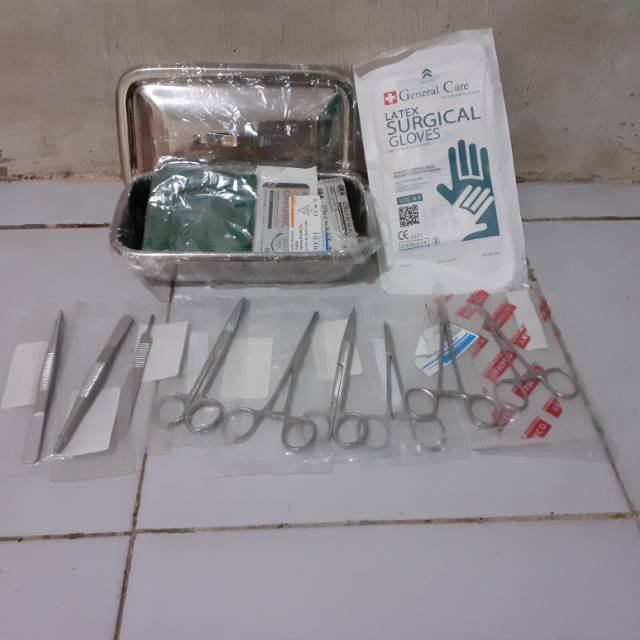 Jual Alat Medis Minor Set Surgery Set Alat Bedah Set | Shopee Indonesia