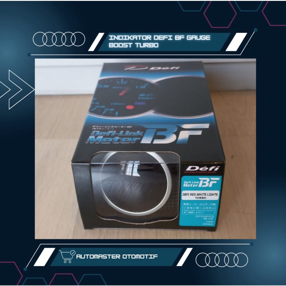 Jual Indikator Defi BF Boost Turbo / Indicator Meter /Gauge | Shopee ...