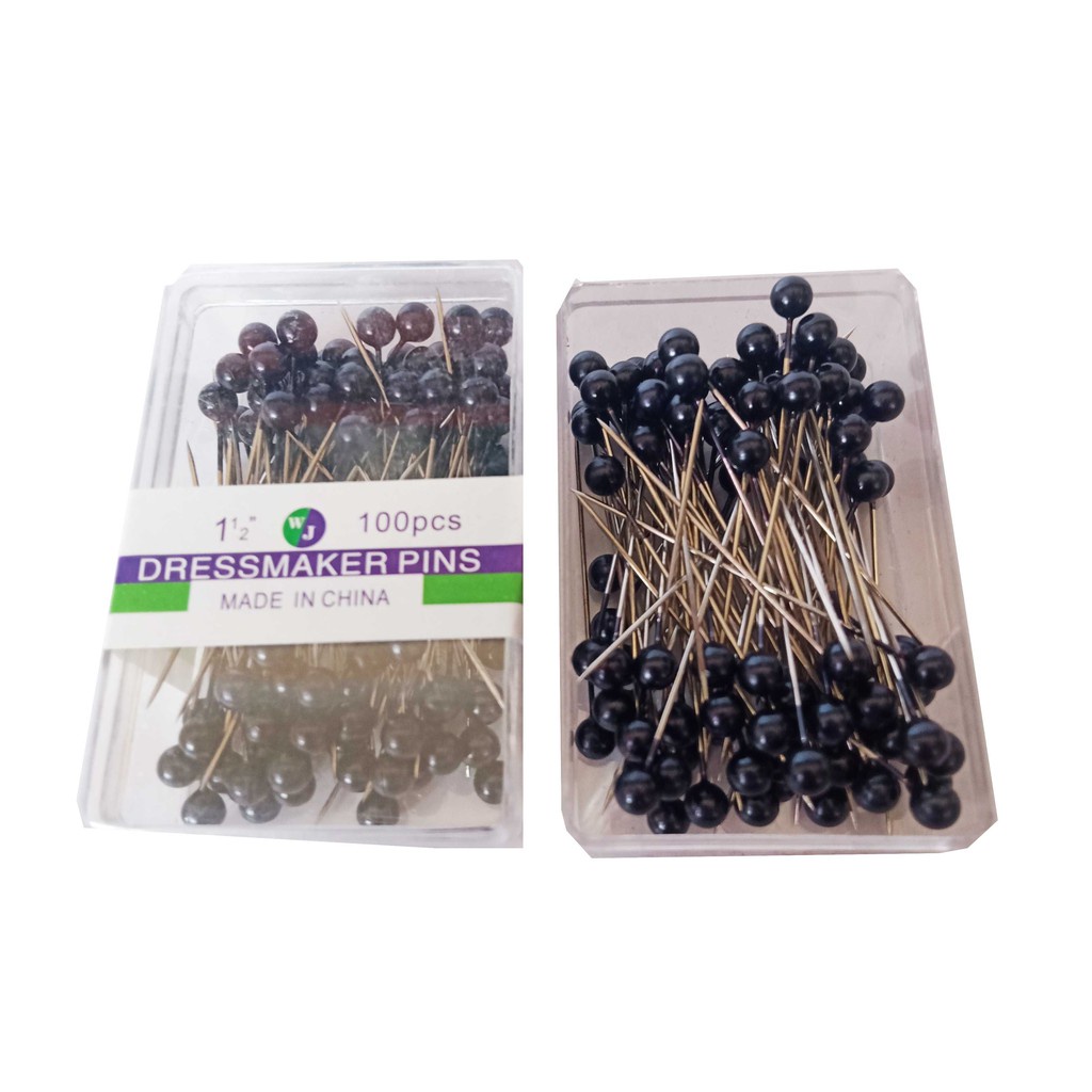 Jual JARUM PENTUL PIN HIJAB KERUDUNG ANTI KARAT DRESSMAKER PINS PREMIUM ...