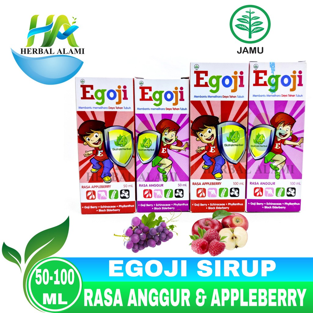 Jual Egoji Syrup - Membantu Memelihara Daya Tahan Tubuh | Shopee Indonesia