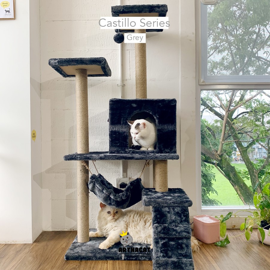 Jual ARTHACAT Rumah Kucing Cat Tree CASTILLO | Shopee Indonesia