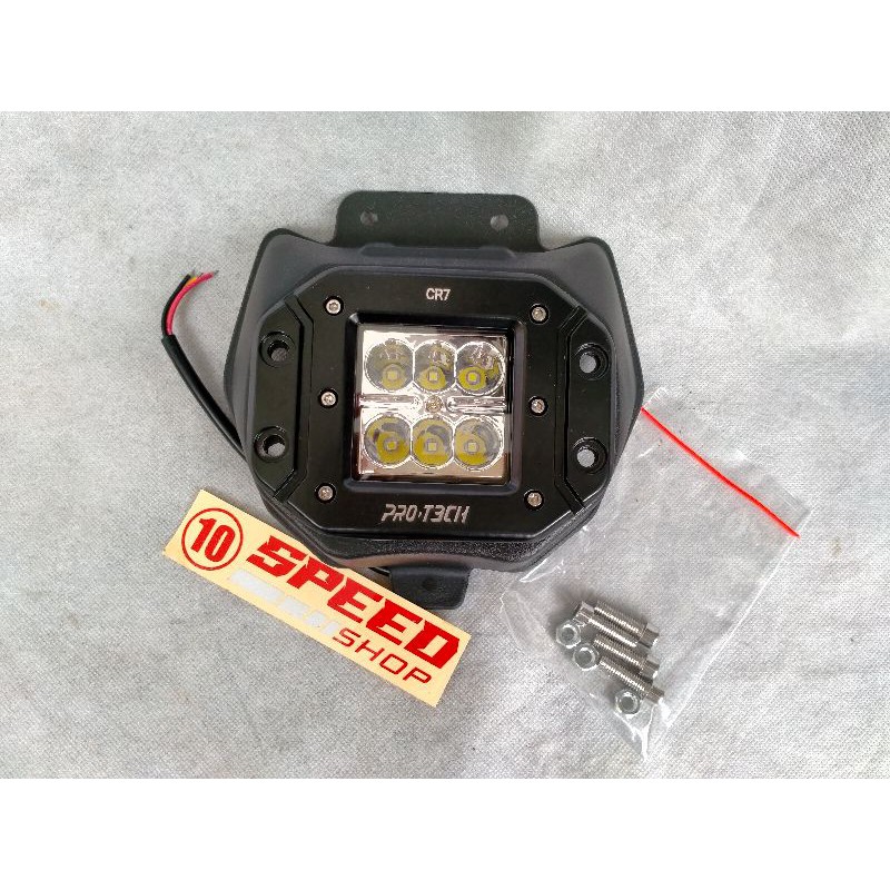Jual Reflektor headlamp LED CRF 150 Klx 150 6 mata Waterproof Lampu ...