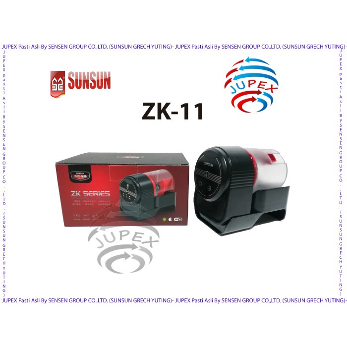 Jual INTELLIGENT AUTOMATIC FEEDER ZK11 PEMBERI MAKAN IKAN OTOMATIS ...