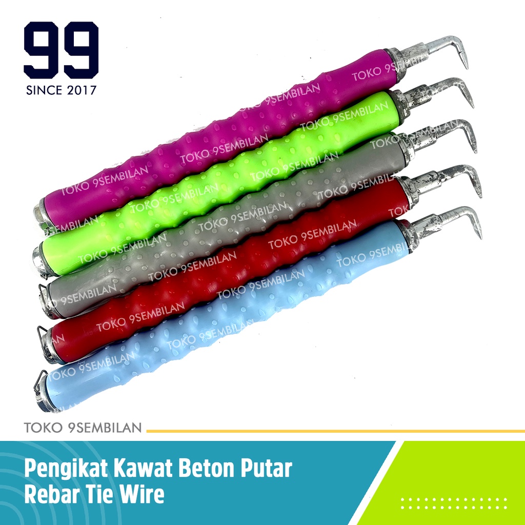 Jual Pengikat Pengait Kawat Bendrat Besi Beton - Rebar Tie Wire Twister ...