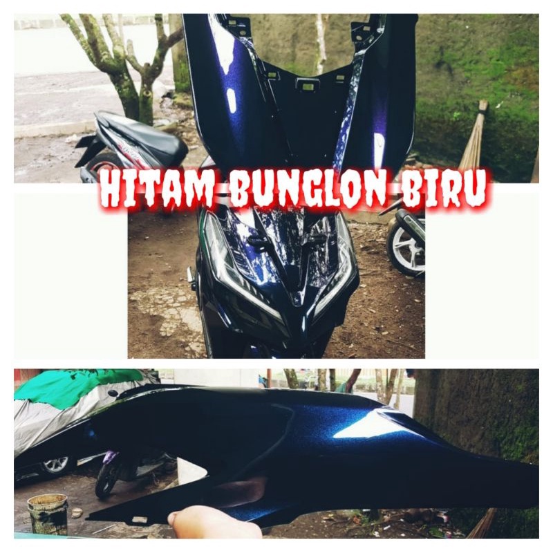 Jual Cat Motor Bunglon Hitam Warna Biru Cat Bunglon Hitam Lembayung ...