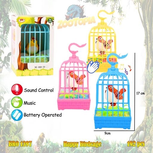 Jual TERBARU MAINAN EDUKASI ANAK MAINAN BURUNG SANGKAR BERSUARA DENGAN ...