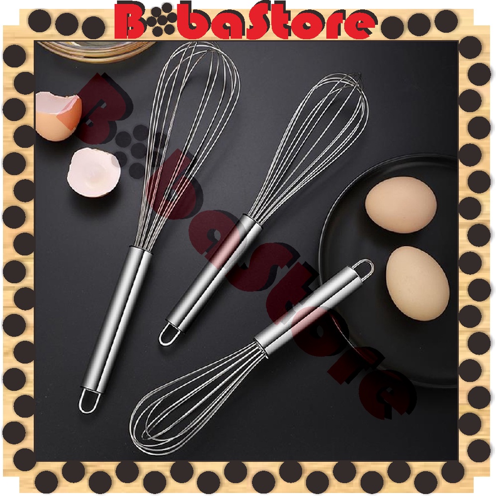 Jual ⭐Bobastore⭐ Whisker Balloon Whisk Stainless Pengocok Telur ...