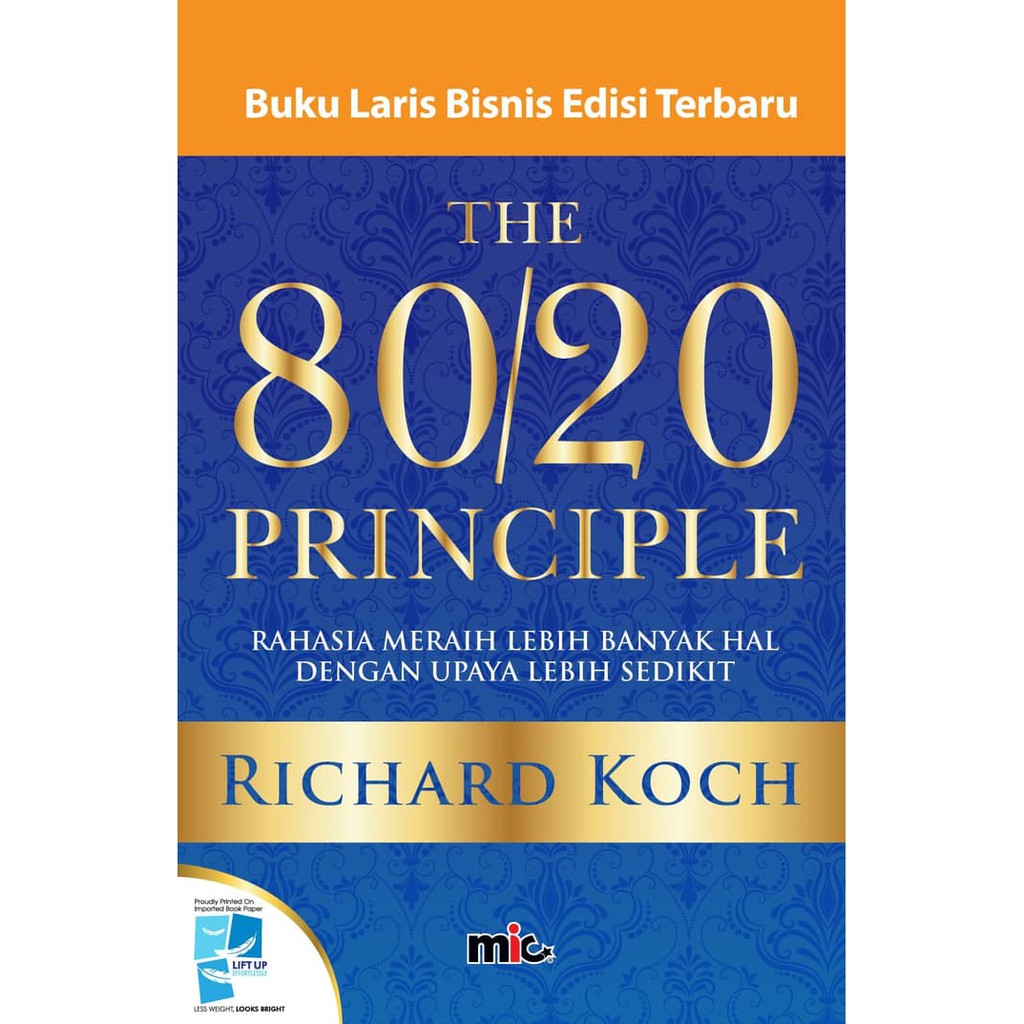 Jual Buku The 80/20 Principle - Richard Koch | Shopee Indonesia