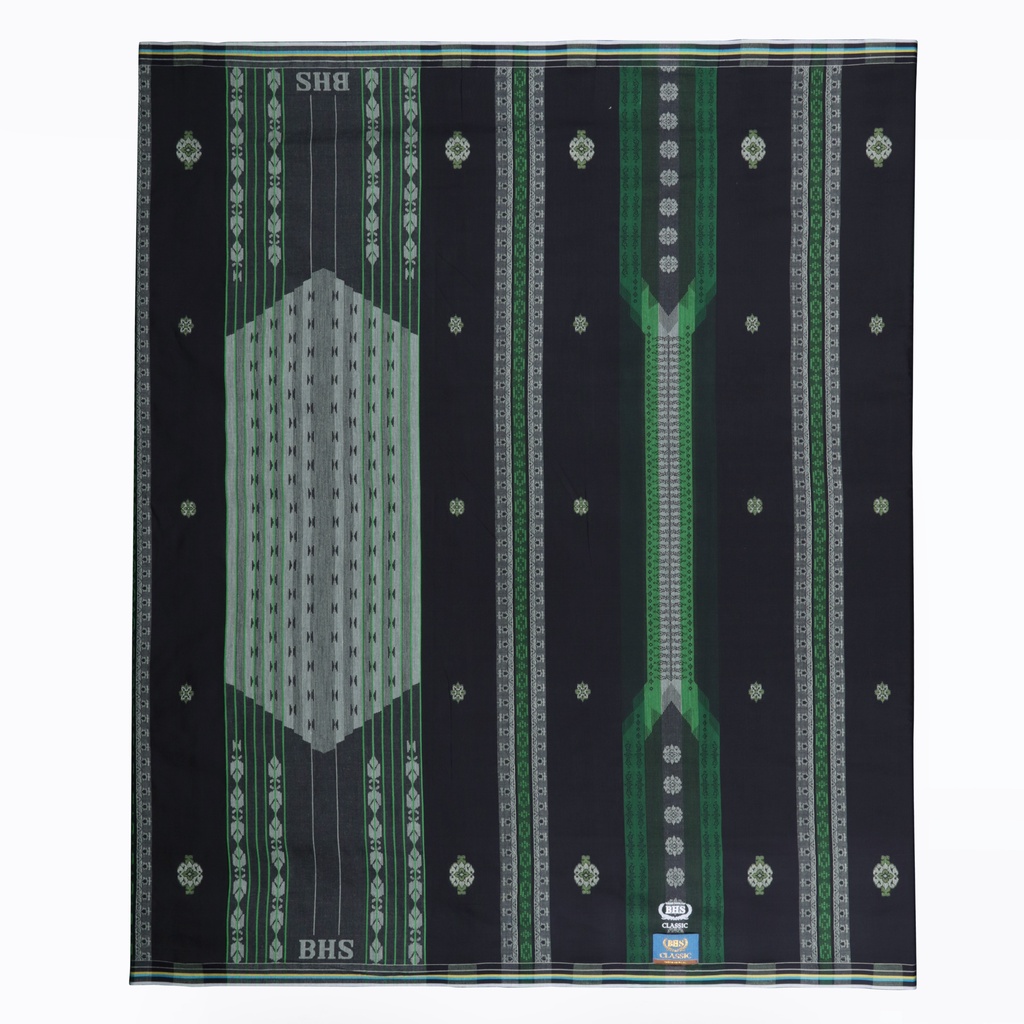 Jual Sarung BHS Classic Gold Motif Jacquard Gunung Legendaris Hitam ...