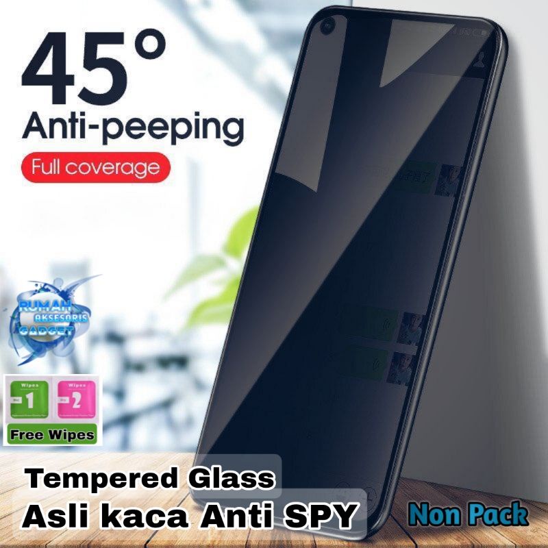 Jual Tempered Glass TG FULL PRIVACY ANTI SPY KACA Samsung A03 A03S A12 A13 4G A22 A04 A04E A04S ...