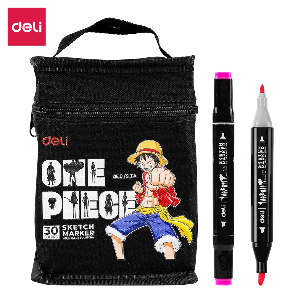 Jual Deli One Piece Sketch Marker / Spidol Sketsa One Piece Double Dual ...