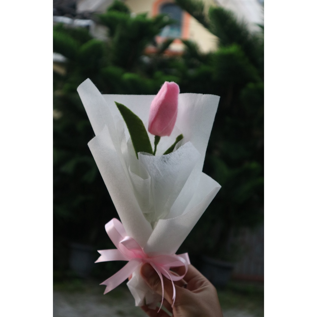 Jual buket bunga / buket korea / korean bouquet / buket bunga tulip ...