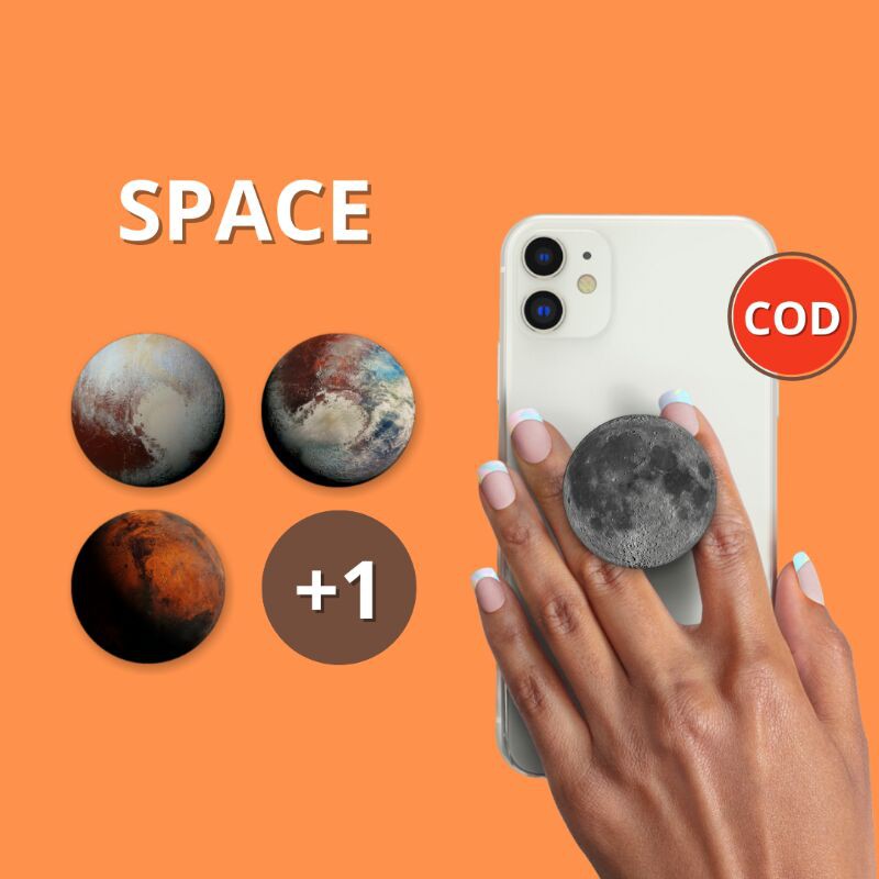 Jual Space Pop Socket Popsocket Popsoket Griptok Acrylic Akrilik Hp ...