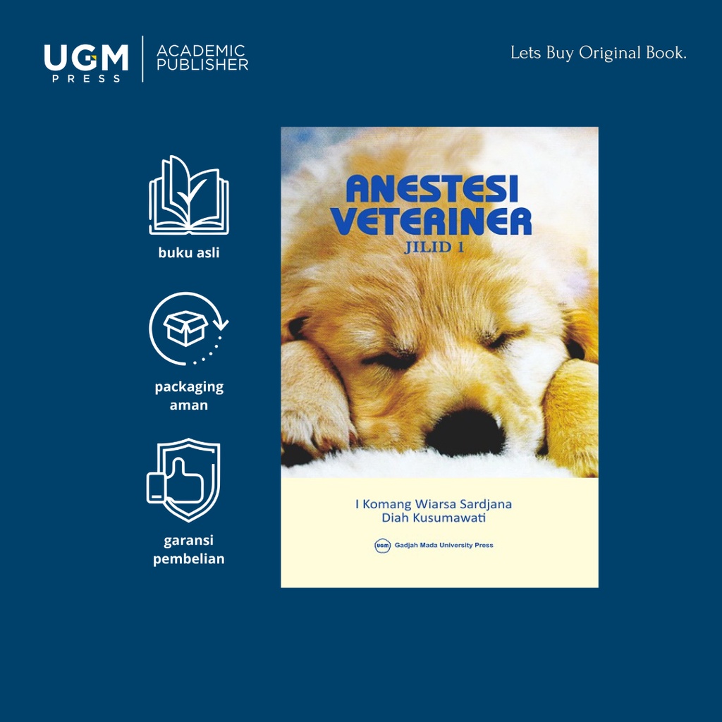 Jual UGM Press Buku Original Anestesi Veteriner | Shopee Indonesia