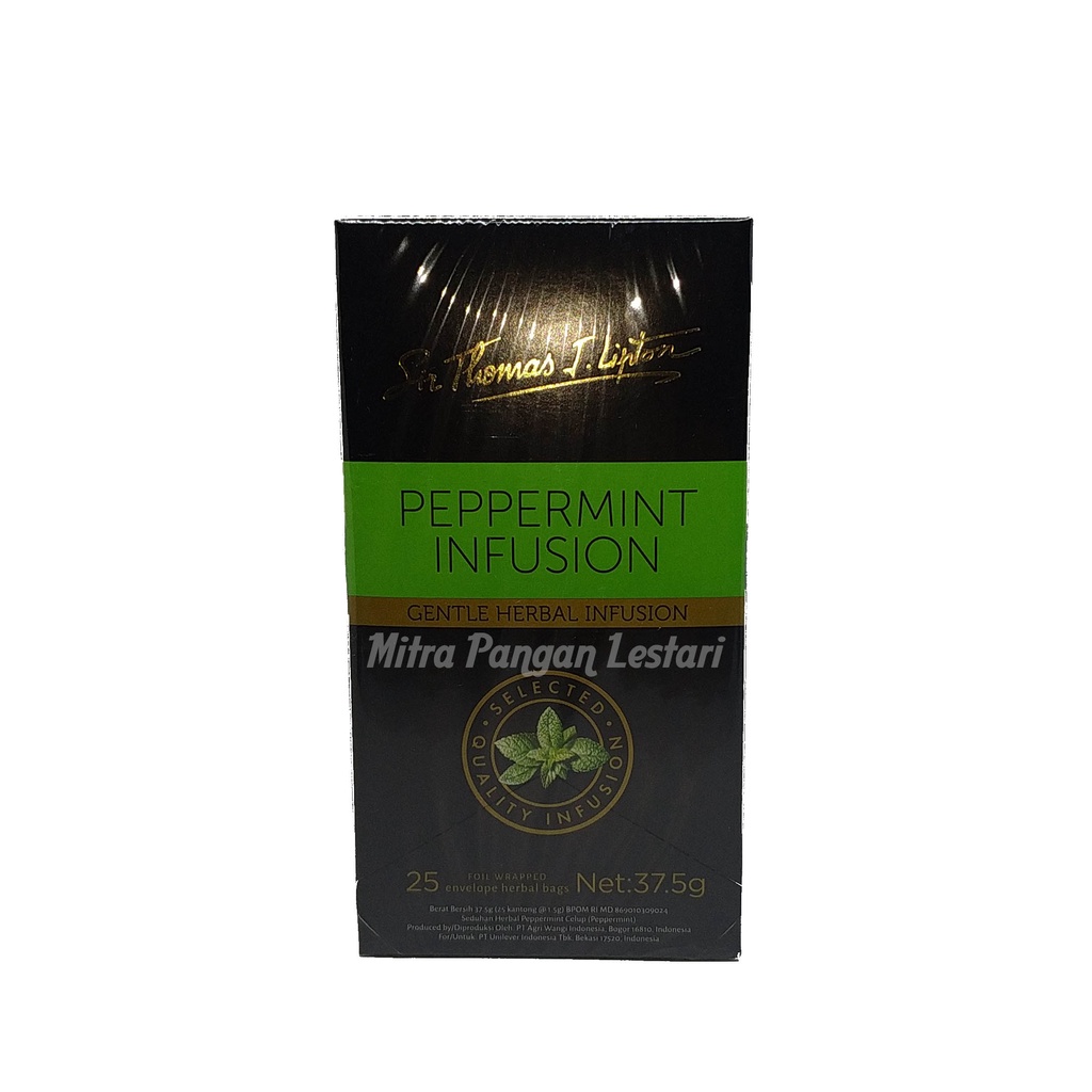 Jual Peppermint Lipton Tea / Teh Peppermint Infusion Sir Thomas j ...