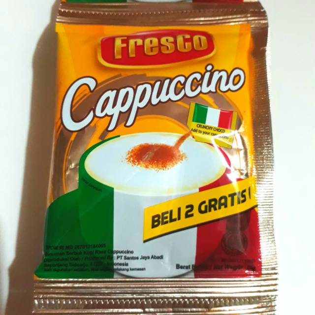 Jual Fresco Cappuccino (1 Renteng Isi 15 Sachet) | Shopee Indonesia