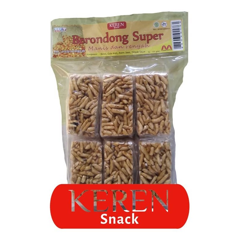 Jual Keren Snack Berondong Super Beras 135 gr | Shopee Indonesia