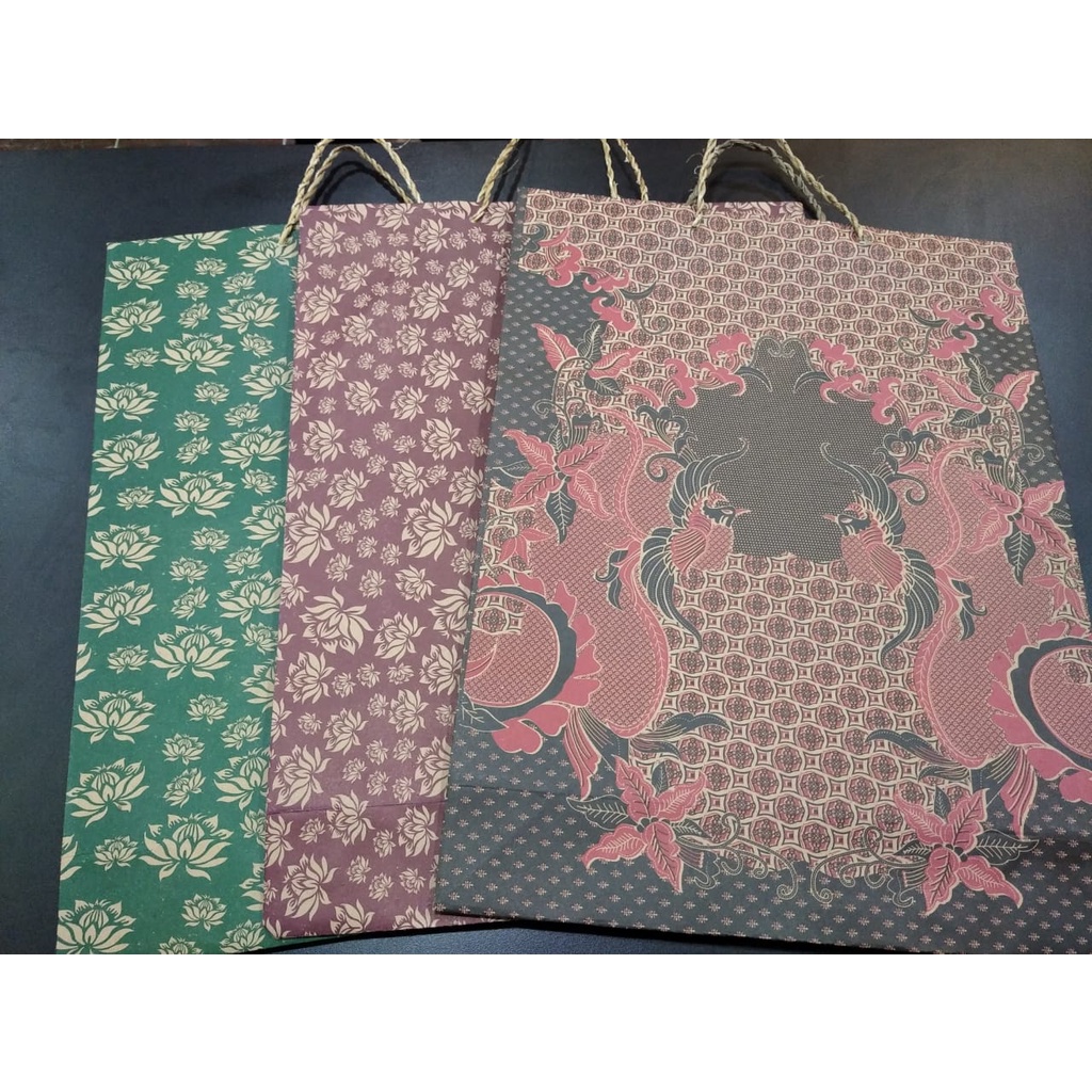 Jual PAPER BAG BATIK UKURAN BESAR | Shopee Indonesia
