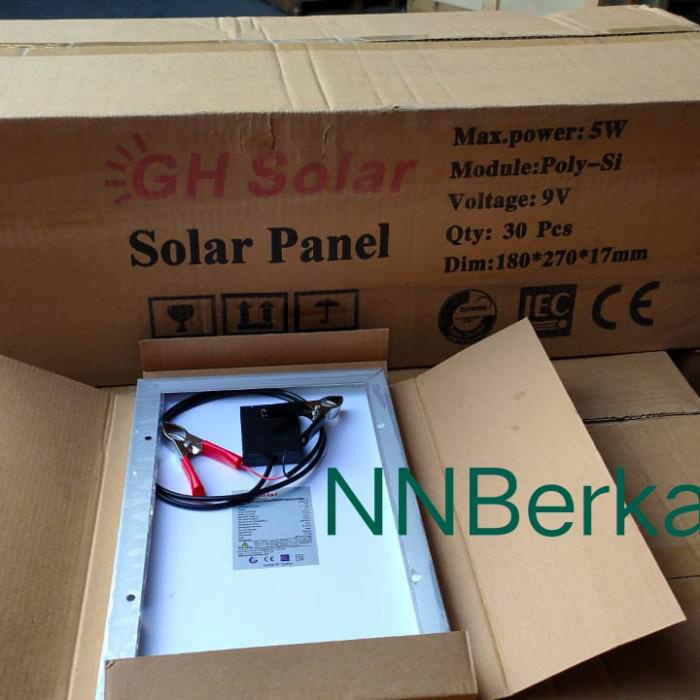Jual Solar Panel Gh 5Wp Poly Solar Cell Panel Surya | Shopee Indonesia