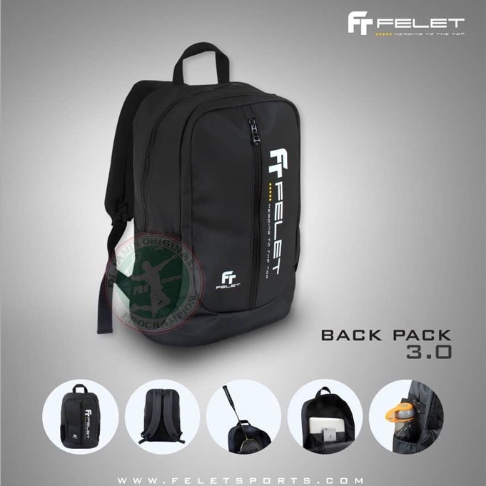 Jual Felet Backpack / Ransel 3.0 Tas Felet Tas Raket Badminton Original ...
