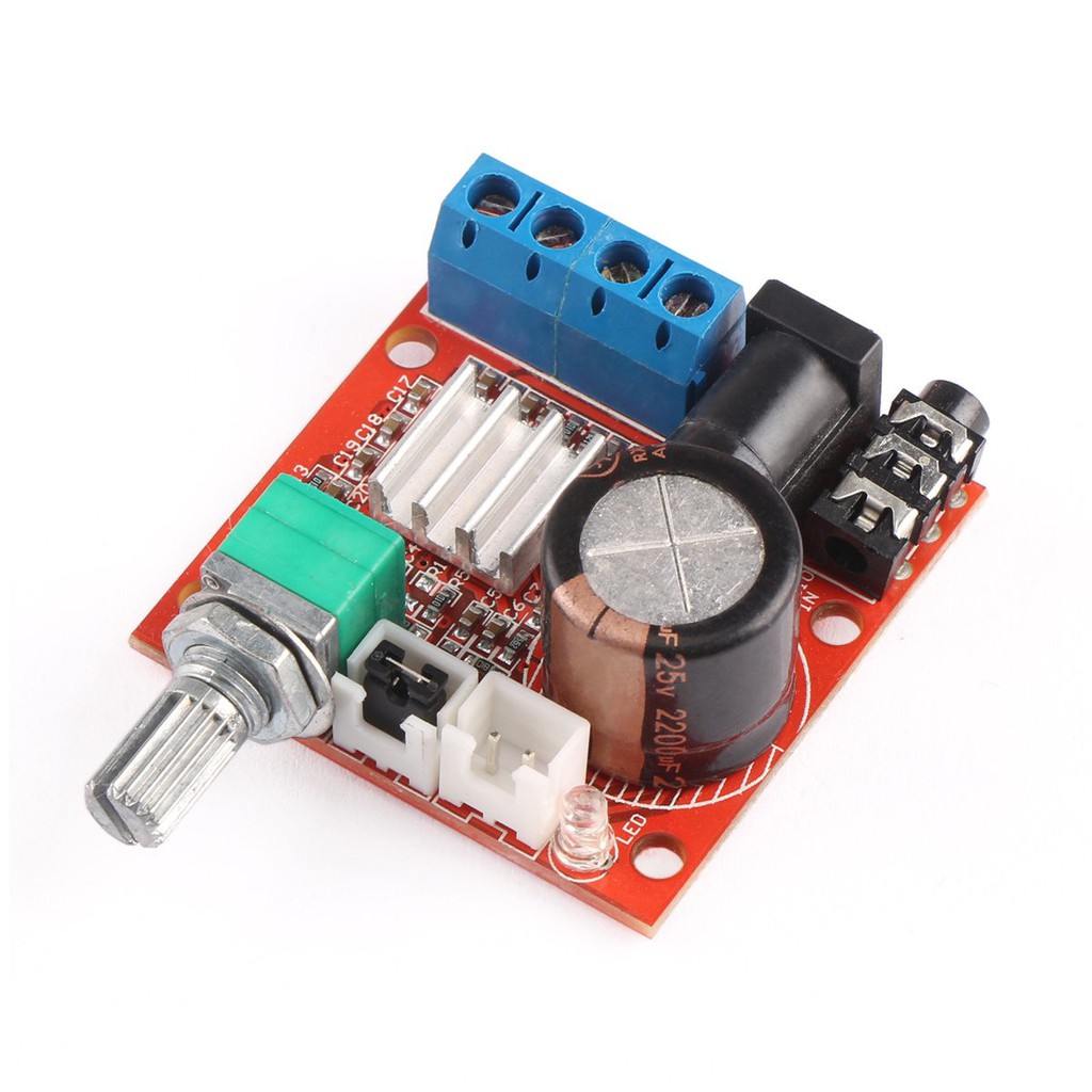 Jual KIT PAM8610 PAM 8610 STEREO AMPLIFIER CLASS D 2X15WATT 12VOLT DC ...