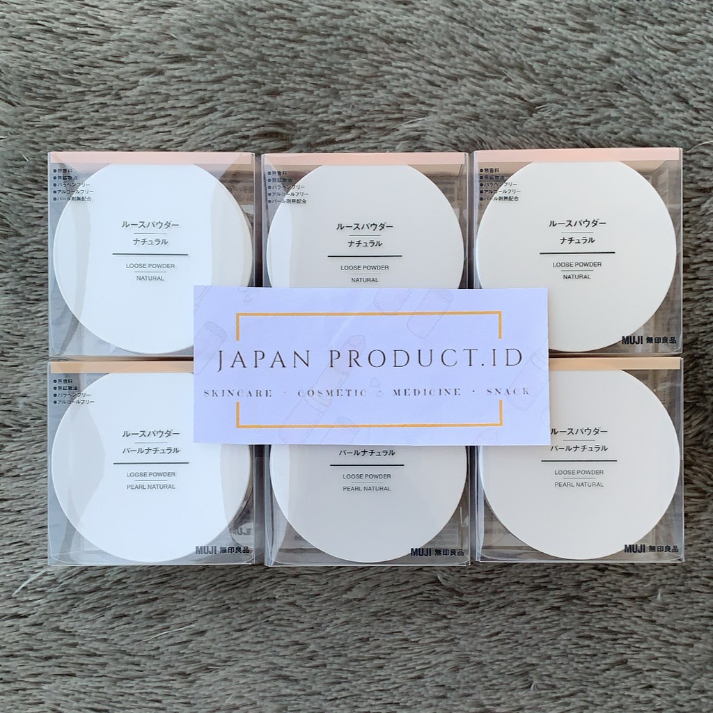 Jual Muji Loose Powder | Muji bedak tabur NEW PACKAGING | Shopee Indonesia