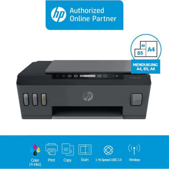 Jual PRINTER HP 515 (PRINT, SCAN, COPY A4, WIFI) | Shopee Indonesia
