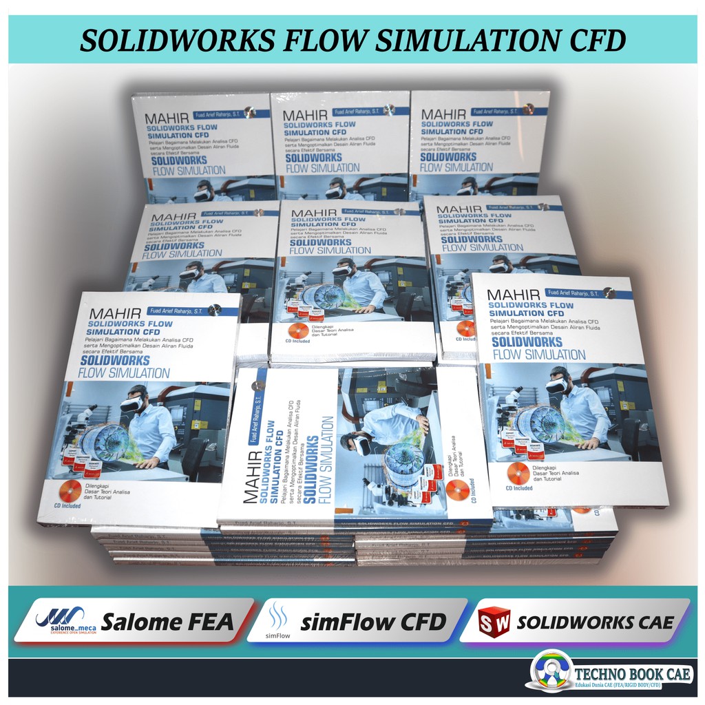 Jual Buku Mahir SOLIDWORKS Flow Simulation | Buku Teknik Mesin | Buku ...