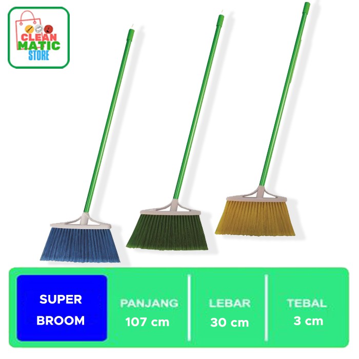Jual Clean Matic - Super Broom (Sapu Lantai) | Shopee Indonesia