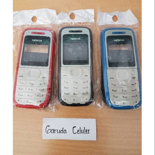 Jual CASING KESING CS NOKIA 1200 1208 DEPAN BELAKANG KEYPAD | Shopee ...
