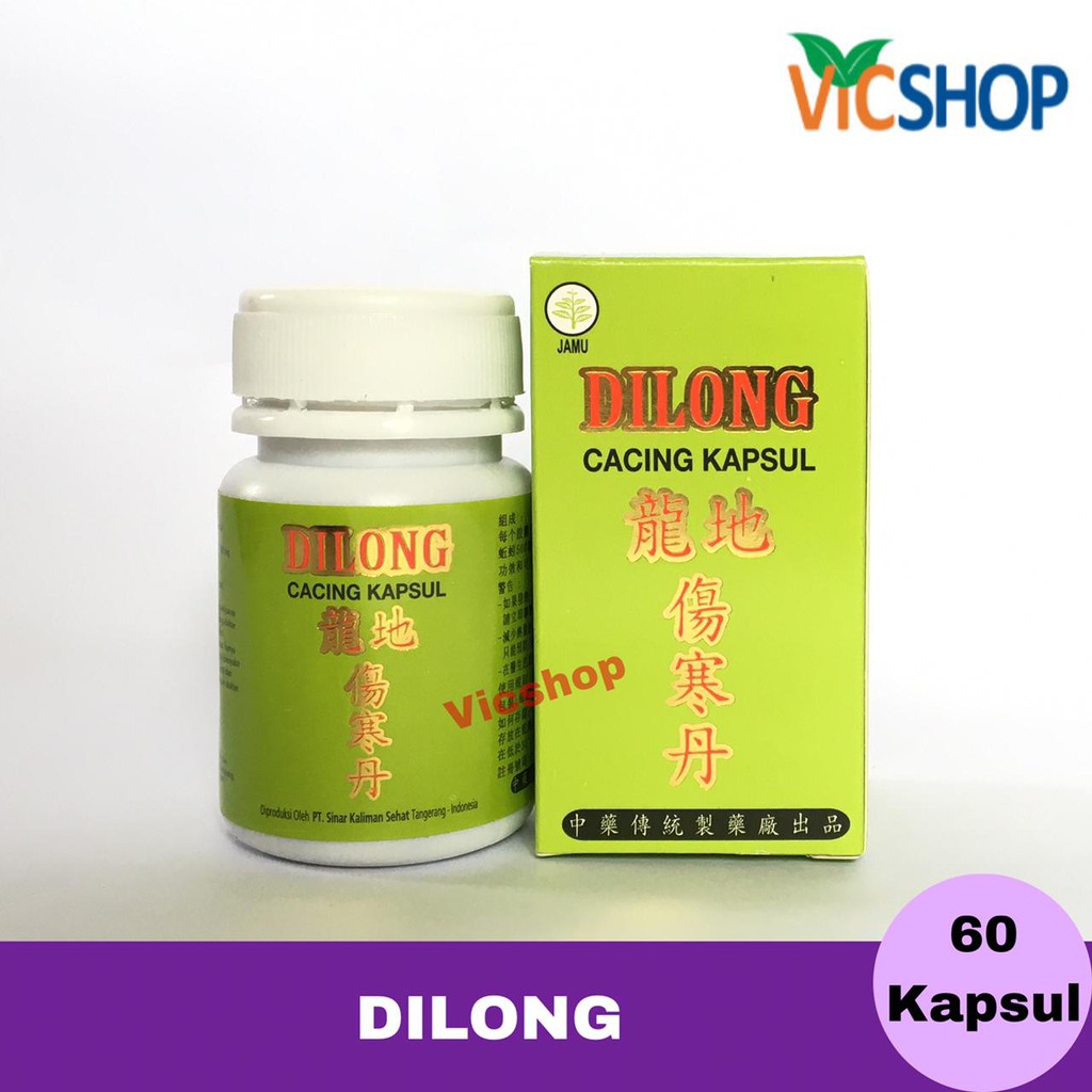 Jual DILONG Cacing Kapsul 60Kapsul | Shopee Indonesia