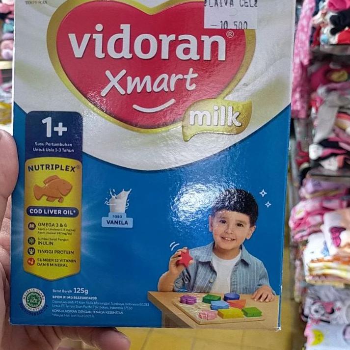 Jual New Arival Susu Vidoran Xmart 1 Plus Nutriplex Madu Vanila 125 gr ORIGINAL. | Flash | COD ...