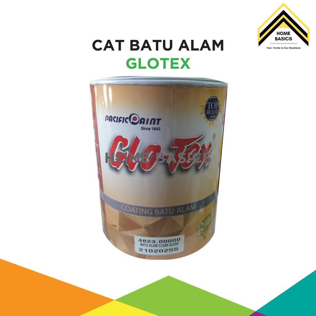 Jual Cat Batu Alam Bening Glotex / Pelapis Batu Alam Gloss / Stone Care ...