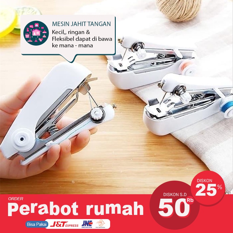 Jual Mesin Jahit Tangan Manual Portable Mini Sewing Household Machines ...