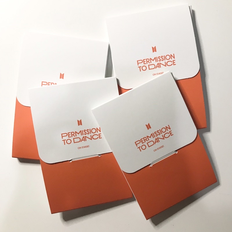 Jual bts permission to dance mini photocard envelope amplop | Shopee ...