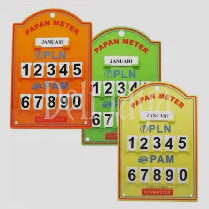 Jual Papan Meter PLN Papan Meter PAM Papan Meter PAM dan PLN BAGUS ...