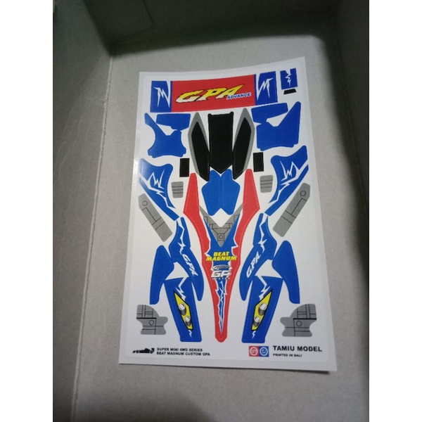 Jual stiker / decal mini 4wd tamiya custom | Shopee Indonesia