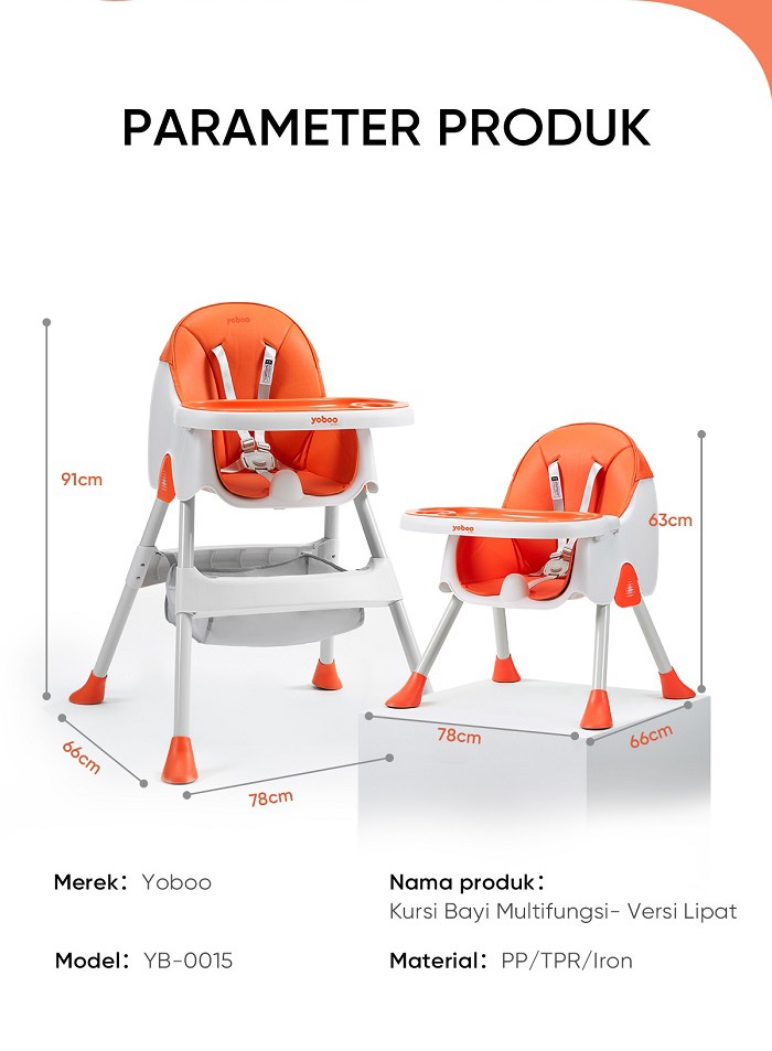 Jual yoboo kursi bayi multifungsi dilengkapi dengan meja bersekat untuk ...