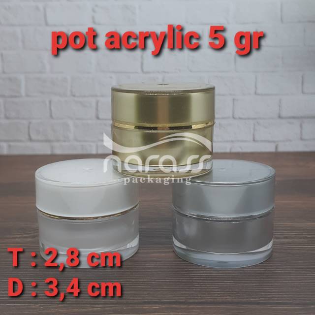 Jual Pot acrylic 5 gr | Shopee Indonesia