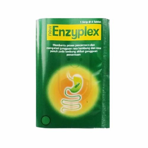 Jual New Enzyplex Strip 4 Tablet | Shopee Indonesia