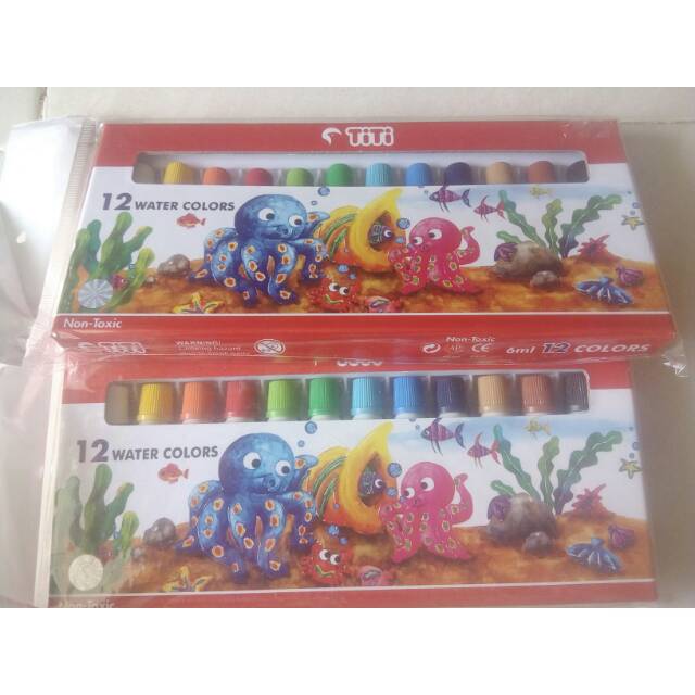 Jual Water colours titi 12 | Shopee Indonesia
