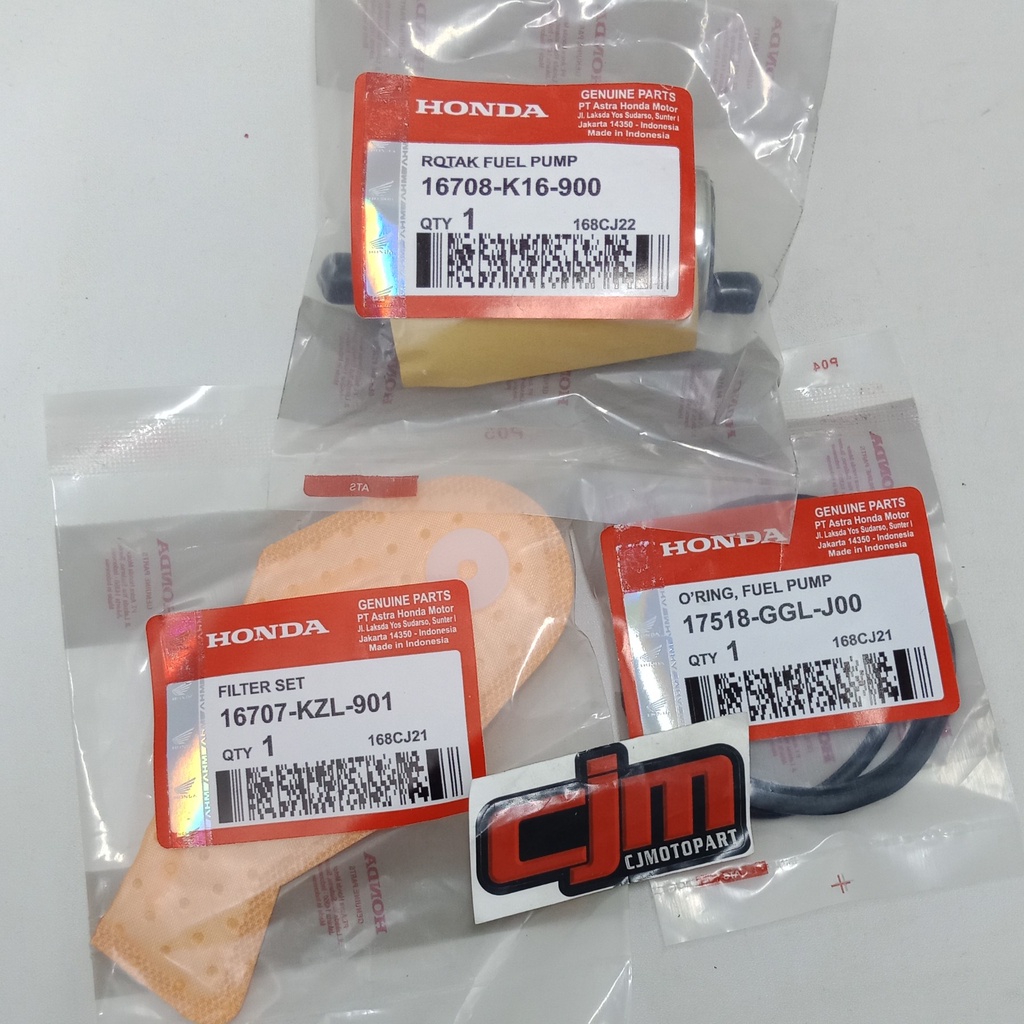 Jual PAKET ROTAK PAMPERS FILTER BENSIN DAN ORING FUELPUMP BEAT FI ESP ...
