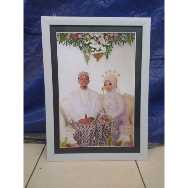Jual FRAME 16R PIGURA UKURAN 16Rs 45 X 65 ( ada tambahan kertas tepi ...